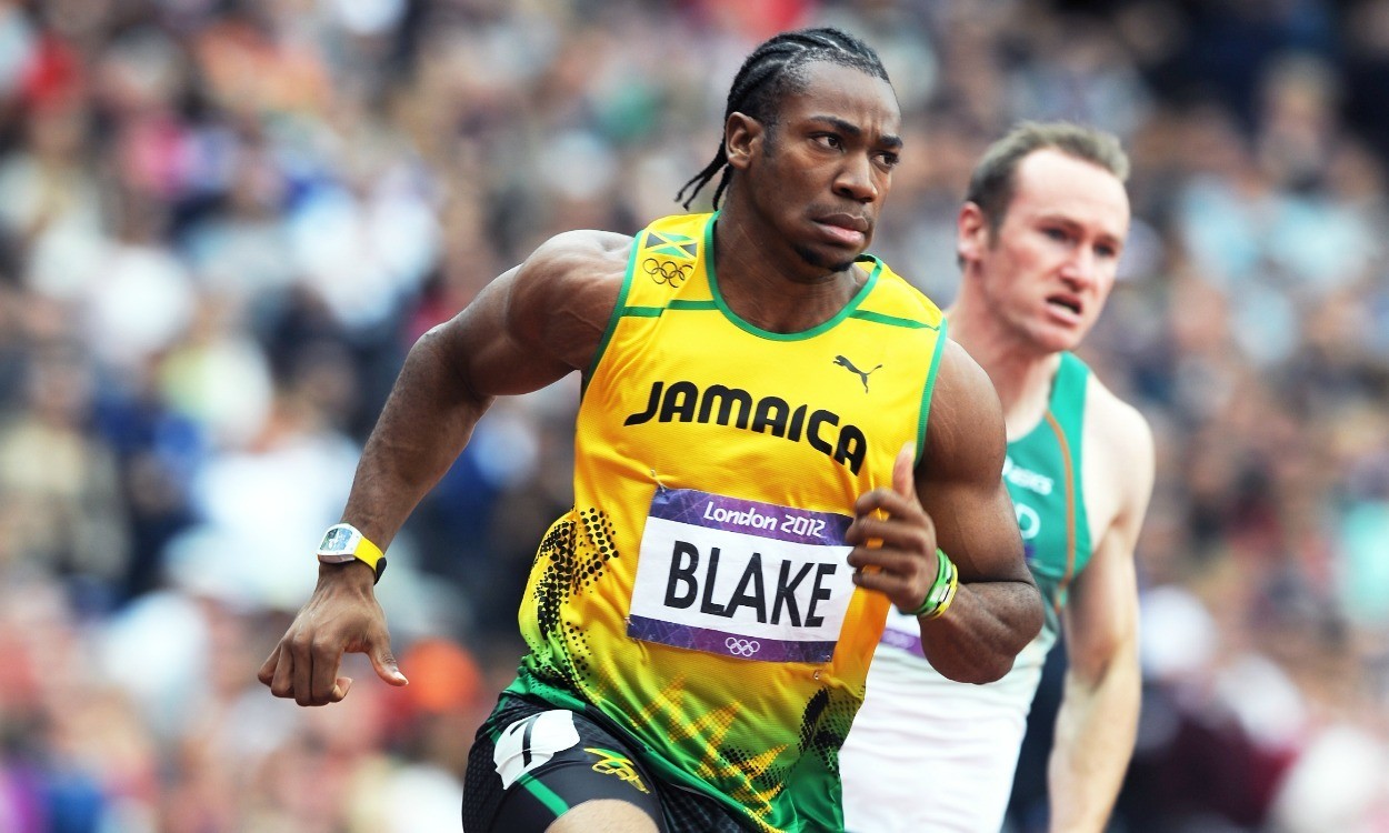 Yohan Blake Sprinting