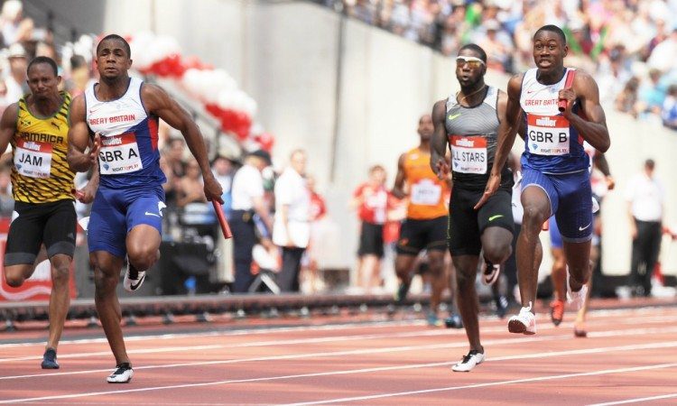 GB men relay anniversary games - AW