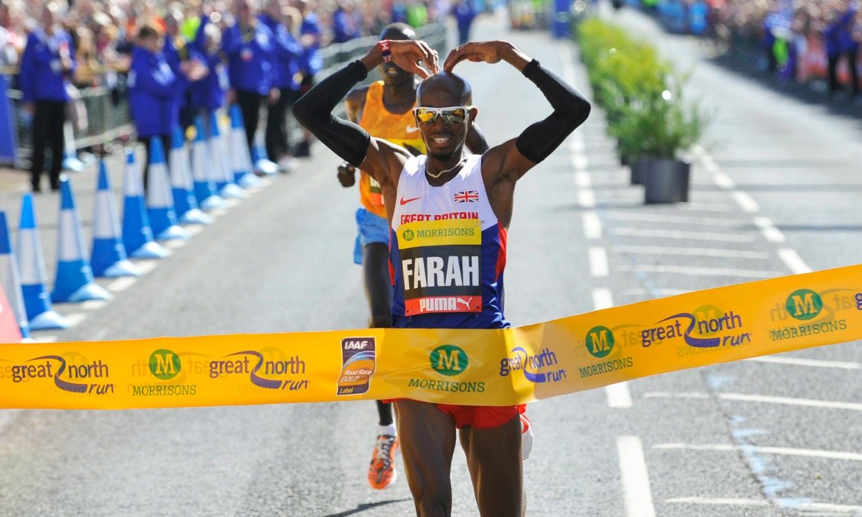 Mo Farah targets Great North Run hat-trick - AW