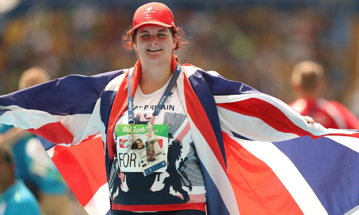 Sabrina Fortune secures shot put bronze at Rio Paralympics - Athletics ...
