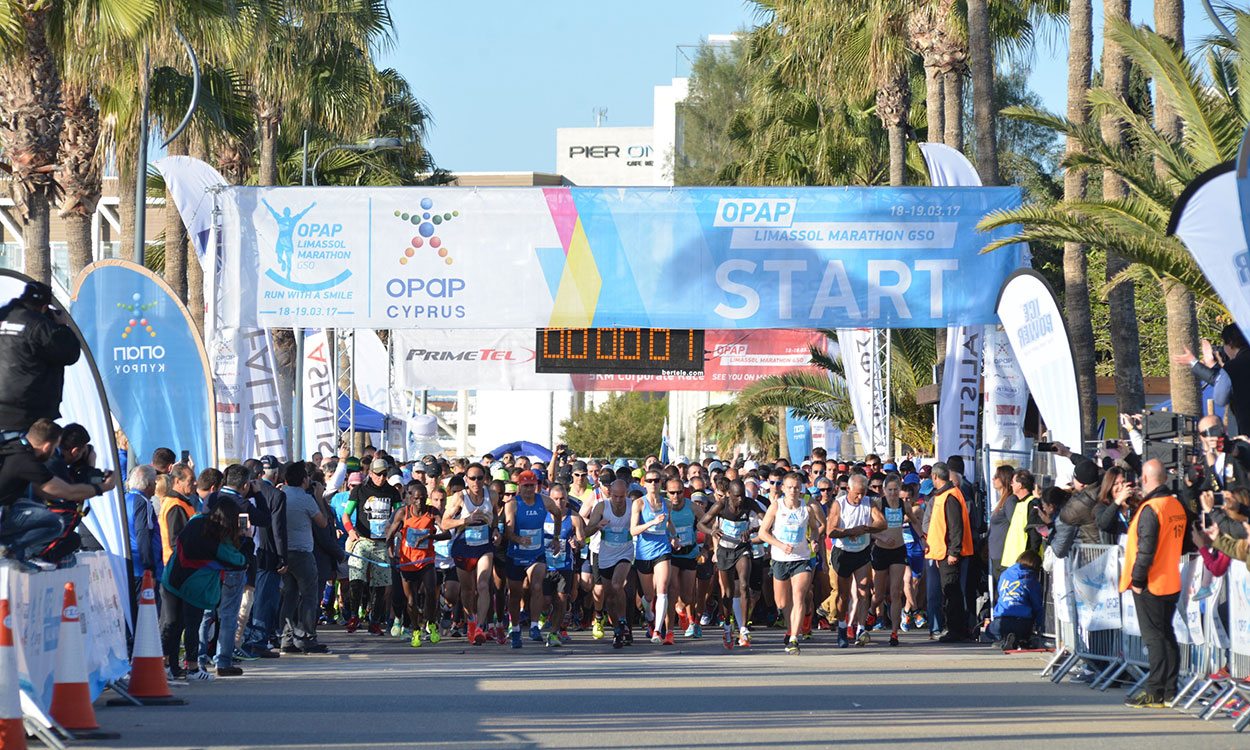 Record-breaking number of runners at OPAP Limassol Marathon GSO ...