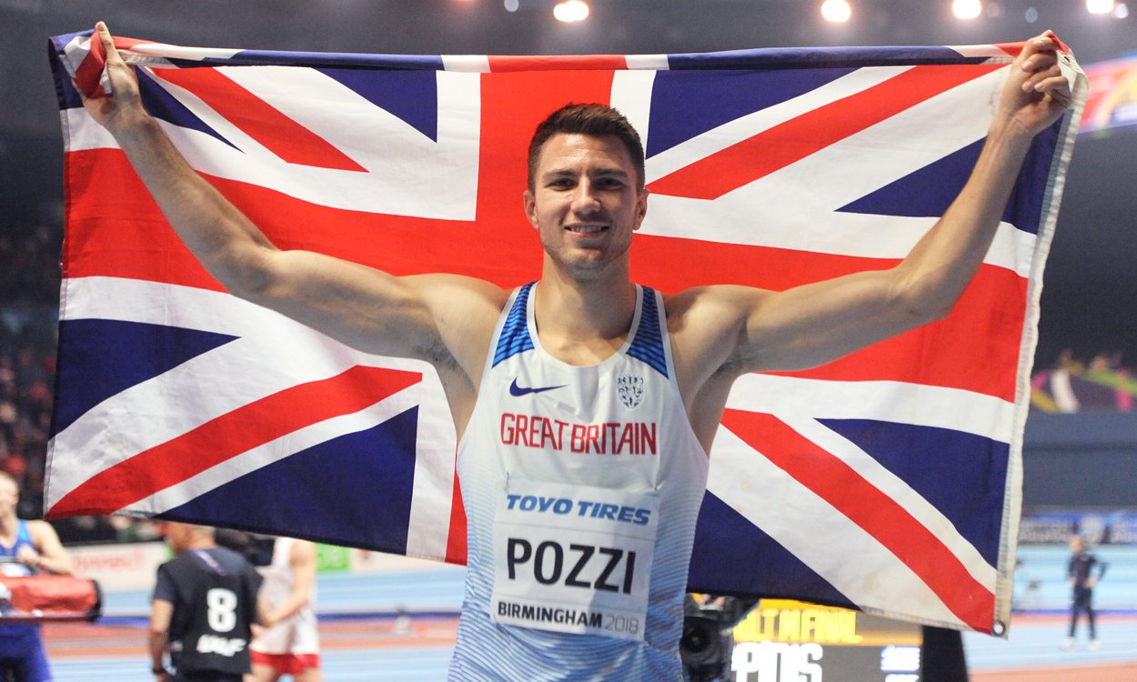 Andrew Pozzi world indoors by mark shearman - AW