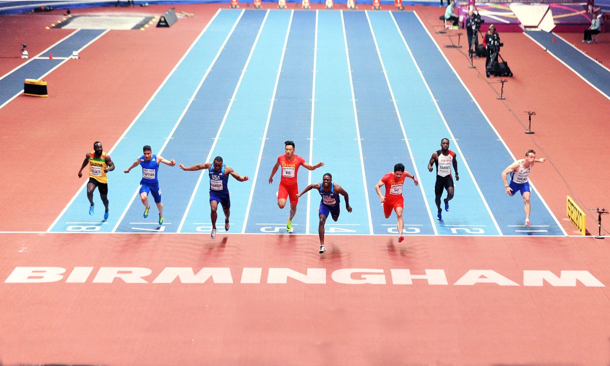 Sprinting supremacy from Christian Coleman at World Indoors - Athletics ...