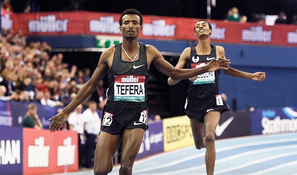 Samuel Tefera, Not Yomif Kejelcha, Gets Indoor 1500 WR - 3:31.04 ...