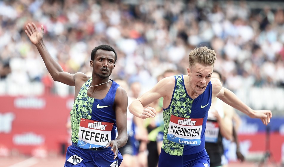 Samuel Tefera captures Emsley Carr Mile crown - Athletics Weekly