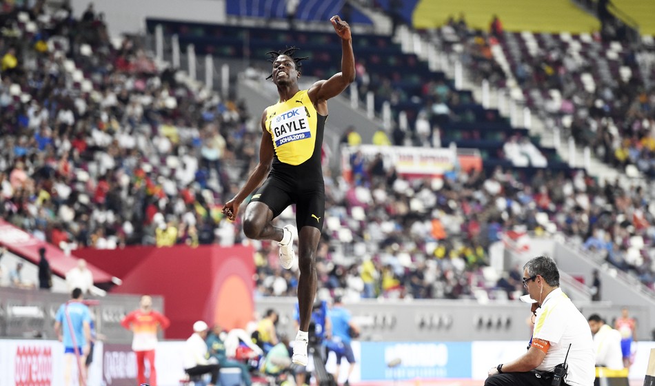 Tajay Gayle soars to long jump gold in Doha - Athletics Weekly