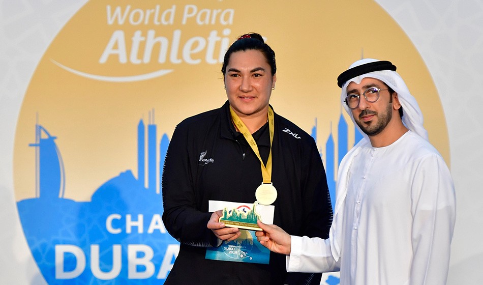 Lisa Adams wins world gold for more family shot put success - Athletics ...