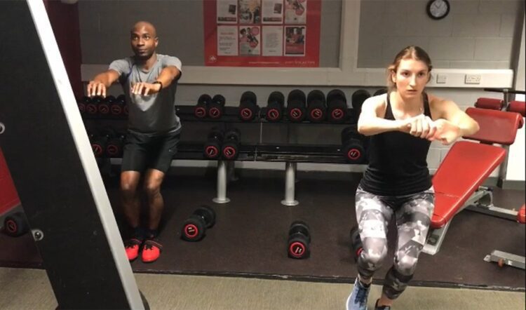 Exercise focus – single leg bodyweight squat - AW