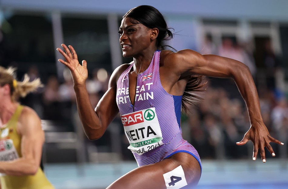 Mixed feelings for Daryll Neita after 60m bronze - AW