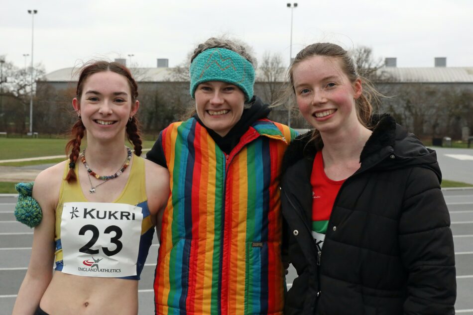 First Three Women in the England Athletic Winter Track Race Walking ...