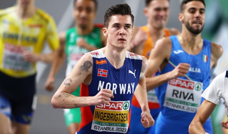 Jakob Ingebrigtsen the man to beat in Euro Indoors 1500m - AW