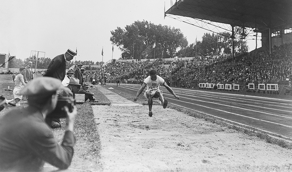 Men's long jump at 1924 Olympics - AW