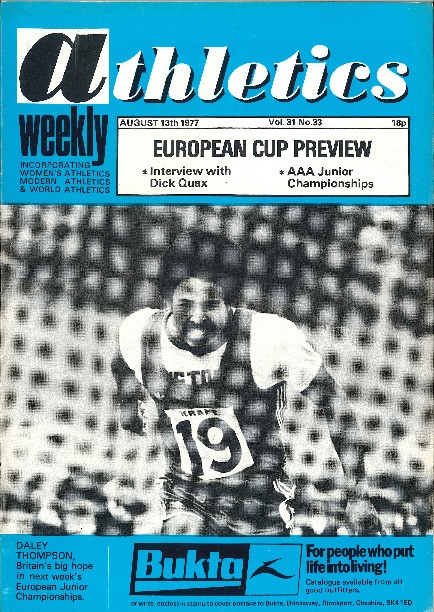 13th August 1977 - AW