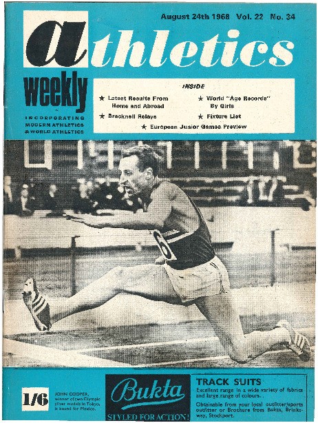 24th August 1968 - Athletics Weekly