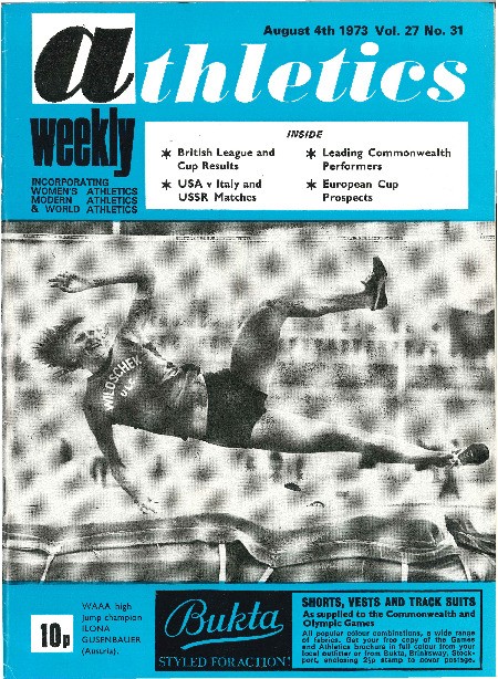 4th August 1973 - AW