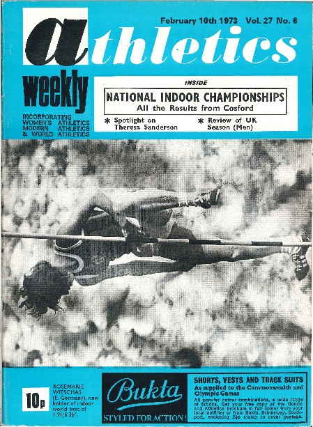 10th February 1973 - AW