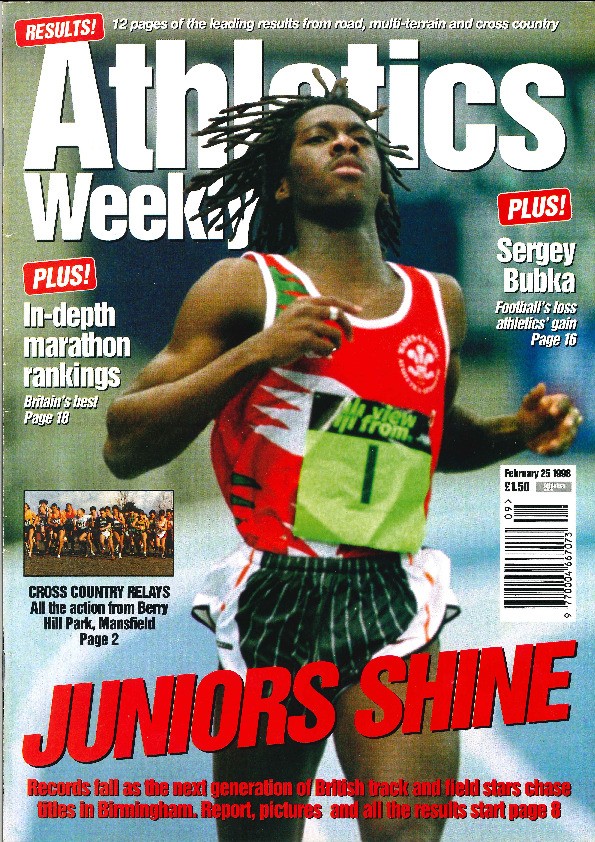 25th February 1998 - AW