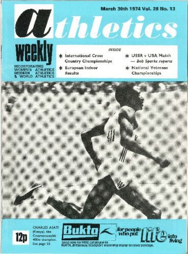 30th March 1974 - AW