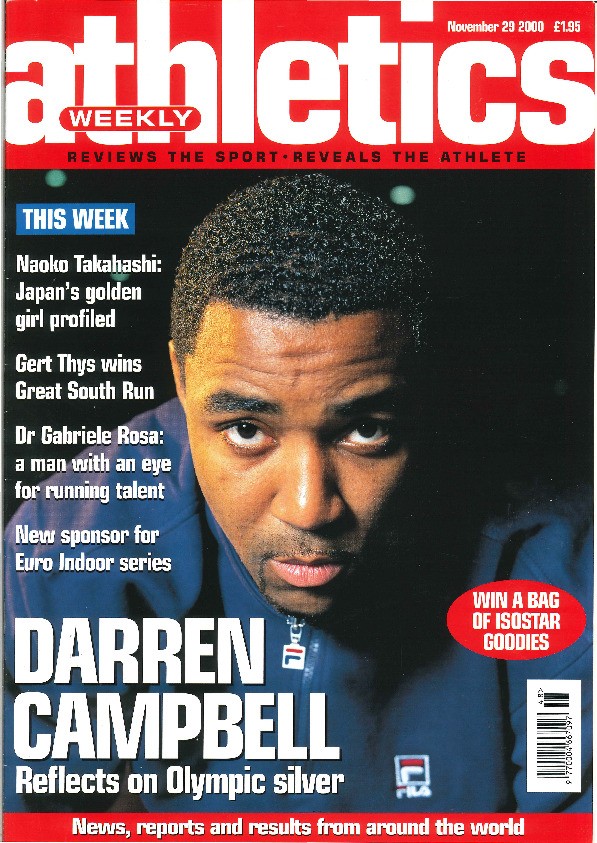 29th November 2000 - AW