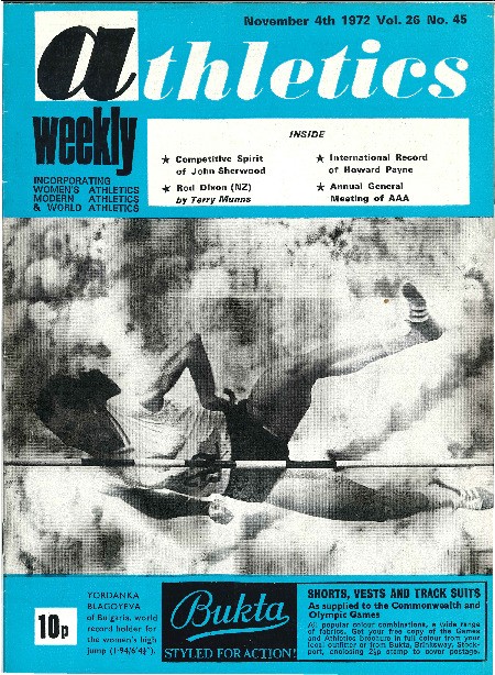 4th November 1972 - AW