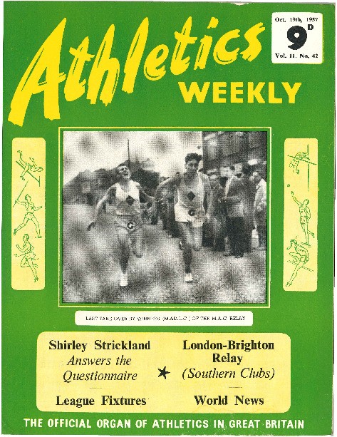 19th October 1957 - AW