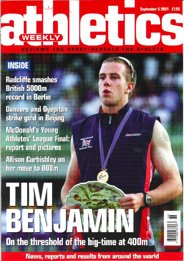 5th September 2001 - AW