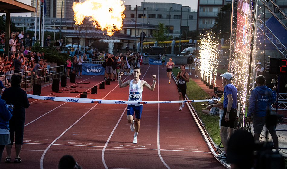 Britain’s Dan Jarvis wins at KPMG Prague Night of PBs - Athletics Weekly