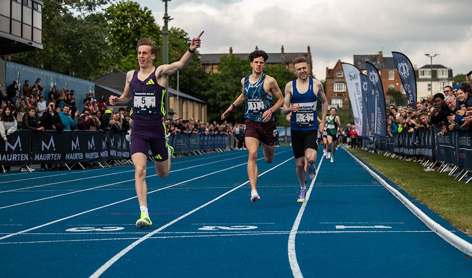 Freddie Rowe casi supera el récord de 1.500 m de Steve Cram en el Reino ...